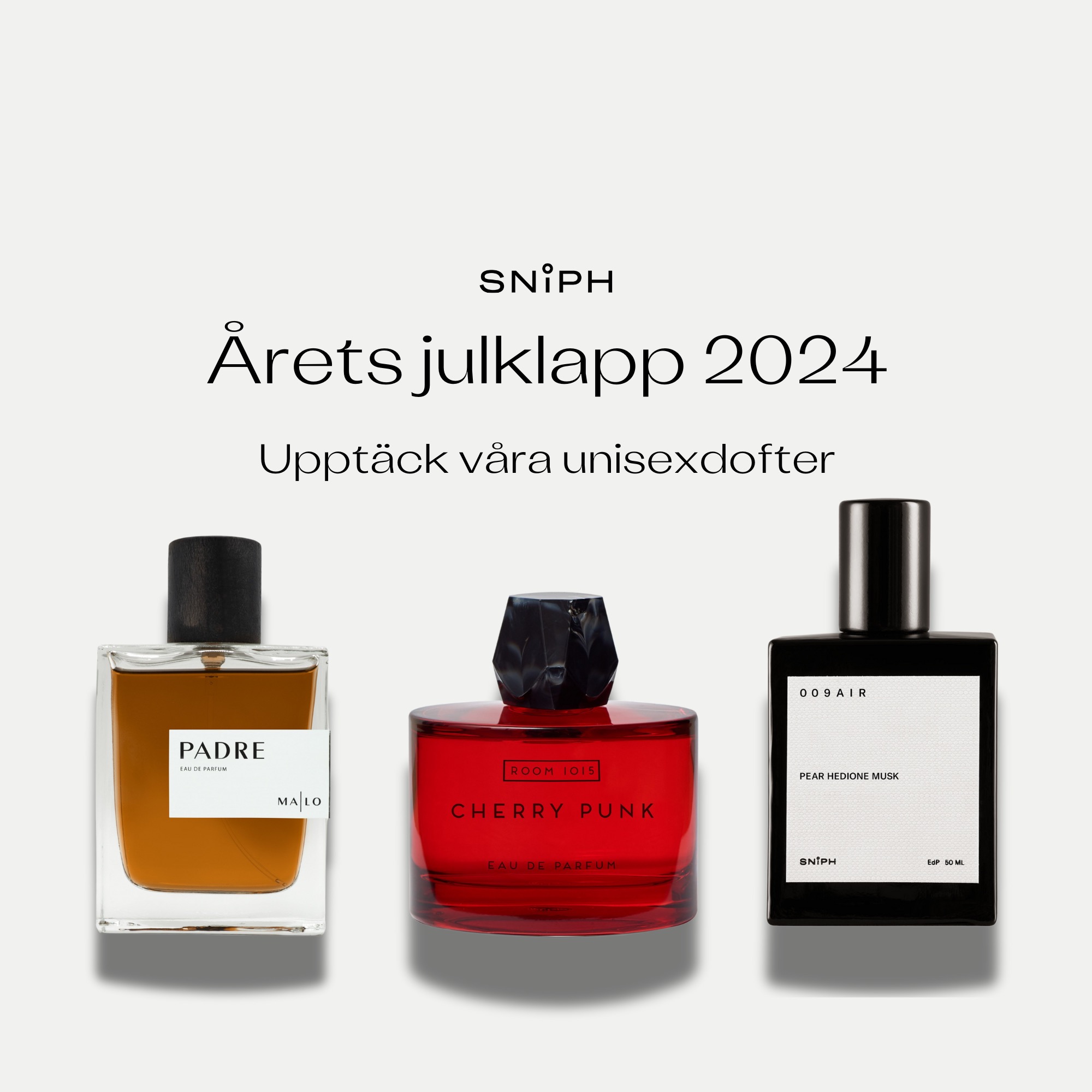 Årets julklapp 2024 - Unisexparfym | Sniph
